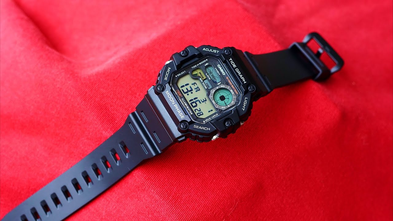 ĐỒNG HỒ CASIO - DIGITAL - NAM - WS-1700H-1AVDF